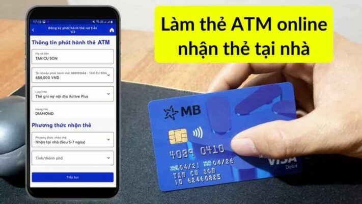 Hướng dẫn làm thẻ MB Bank online tại nhà